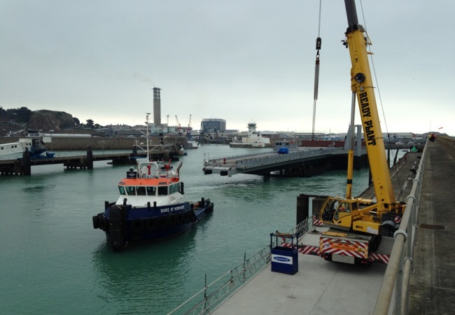 Roll on, Roll Off (‘Ro-Ro’) Ramp, St Helier, Jersey | Geomarine